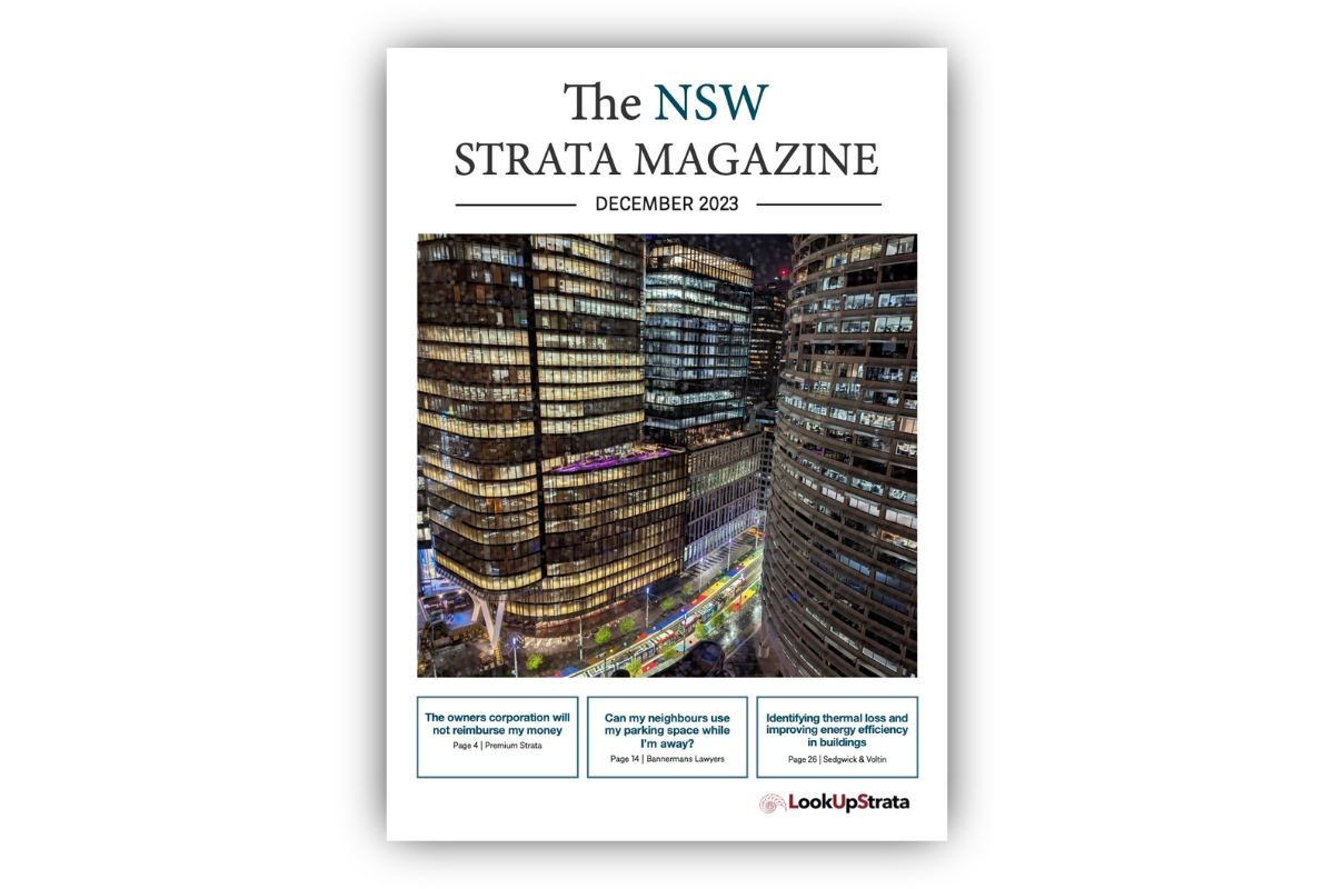 The NSW Strata Magazine | Published Monthly | LookUpStrata