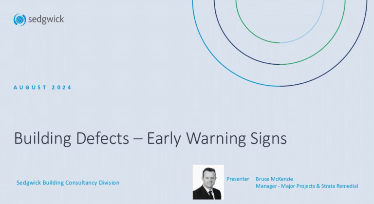NAT: Early detection of strata building defects. It's time to abandon ...
