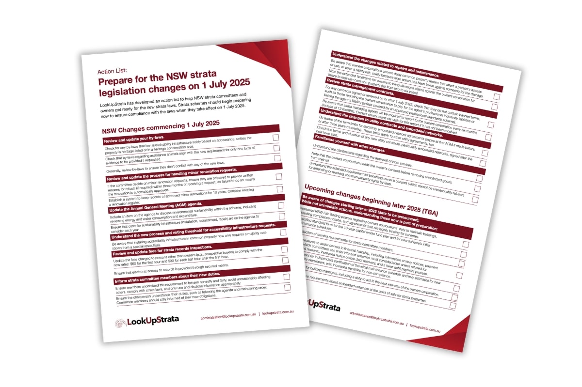 LookUpStrata | Australia's Strata Title Information Site